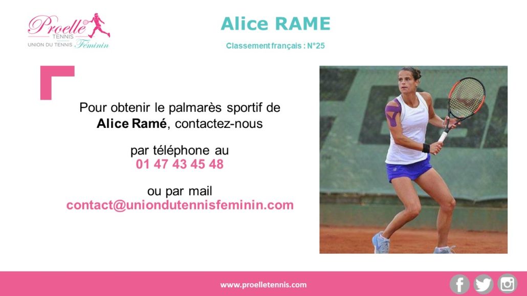 cv-alice-rame-jouese-proelle-tennis - Pro Elle Tennis